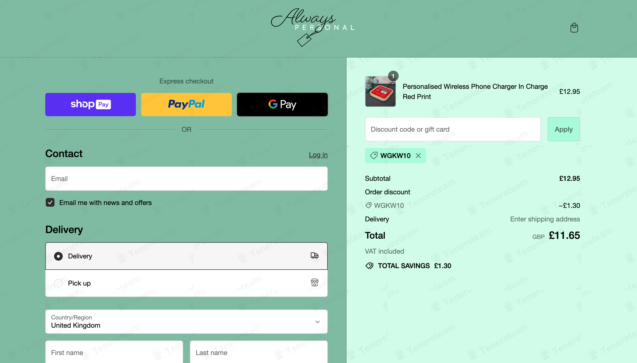 60% OFF Always Personal Coupon Codes - October 2025 Promo Codes