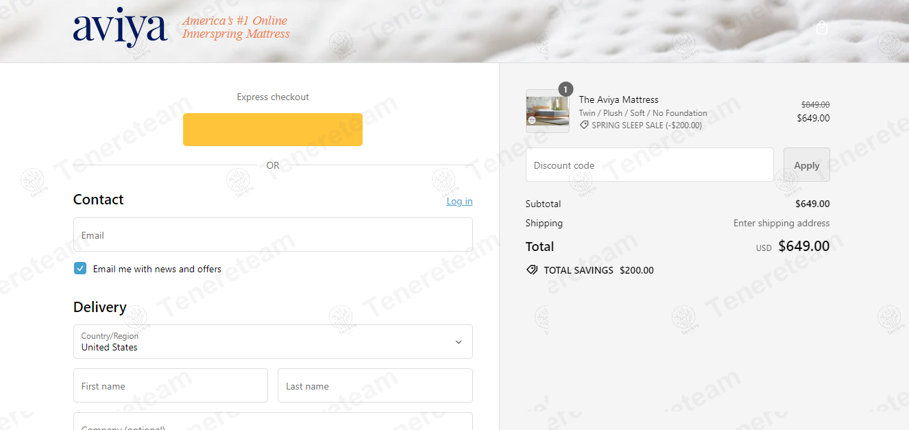 55% OFF Aviya Mattress Coupon Codes - September 2025 Promo Codes