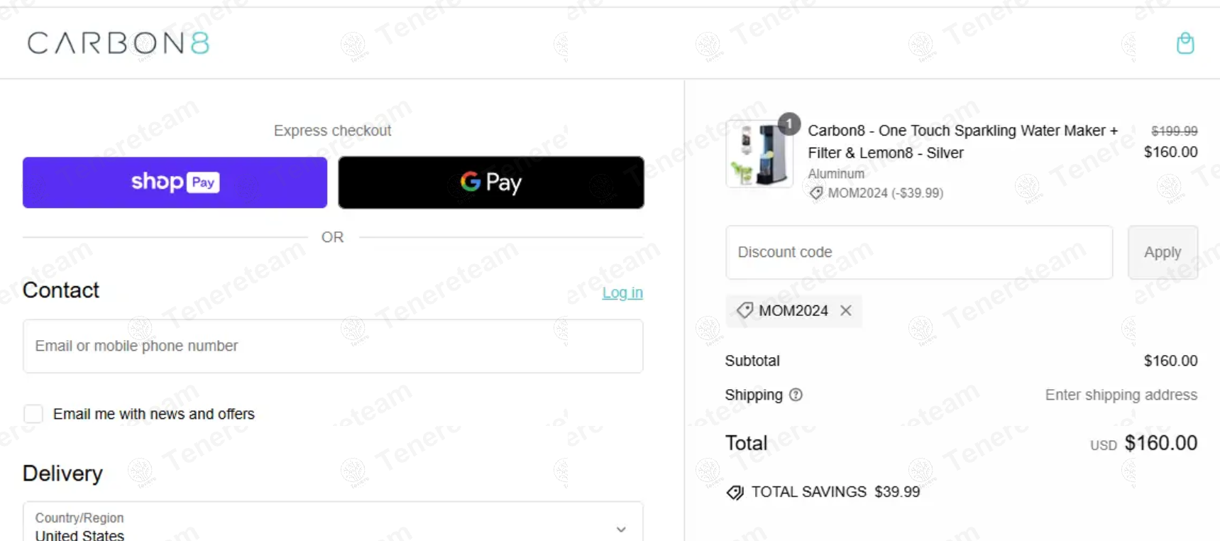20% OFF Carbon8 Water Coupon Codes - March 2026 Promo Codes