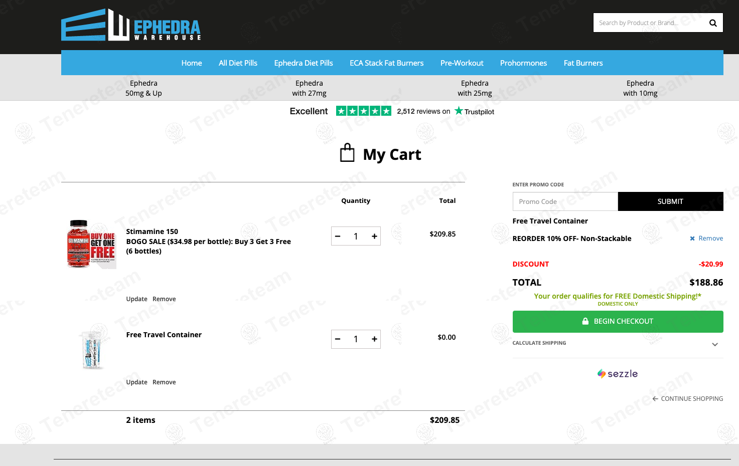 25% OFF Ephedra Warehouse Coupon Codes - January 2026 Promo Codes