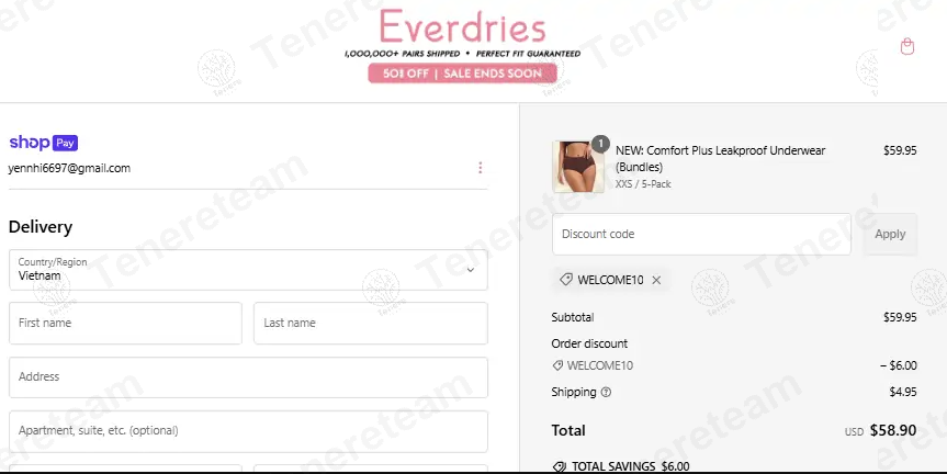 75% OFF Everdries Coupon Codes - December 2025 Promo Codes