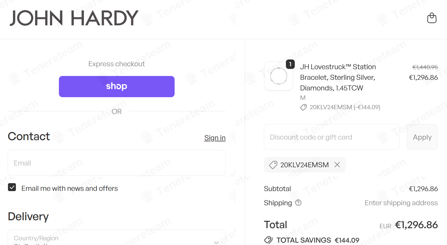 50% OFF John Hardy Coupon Codes - May 2026 Promo Codes