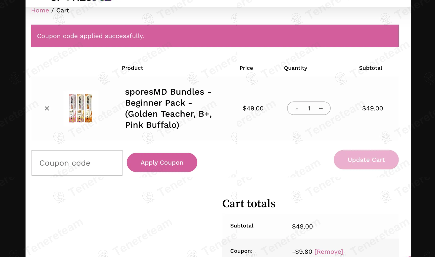 75% OFF SporesMD Coupon Codes - May 2026 Promo Codes