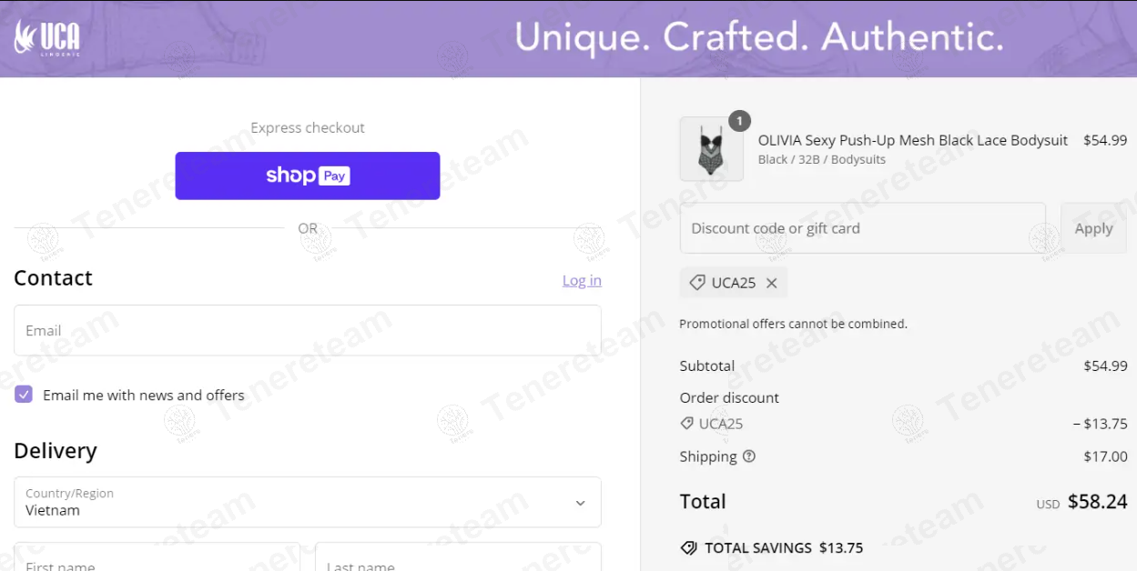 60% OFF UCA Lingerie Coupon Codes - February 2026 Promo Codes