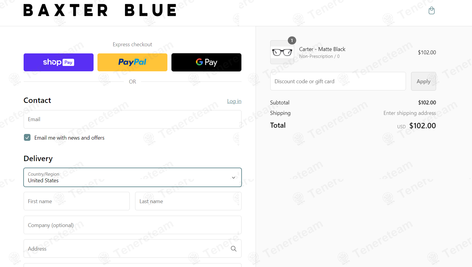 55% OFF Baxter Blue Glasses Coupon Codes - April 2026 Promo Codes