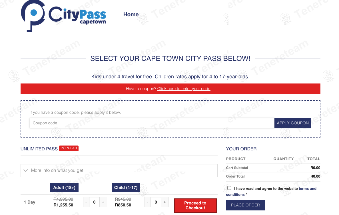 65% OFF Cape Town City Pass Coupon Codes - April 2026 Promo Codes