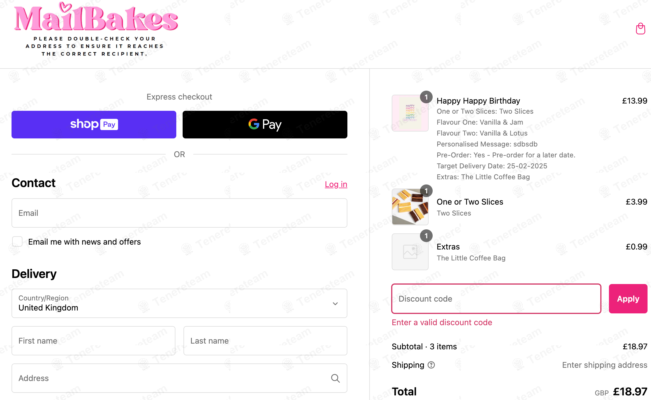 60% OFF Mail Bakes Coupon Codes - May 2026 Promo Codes