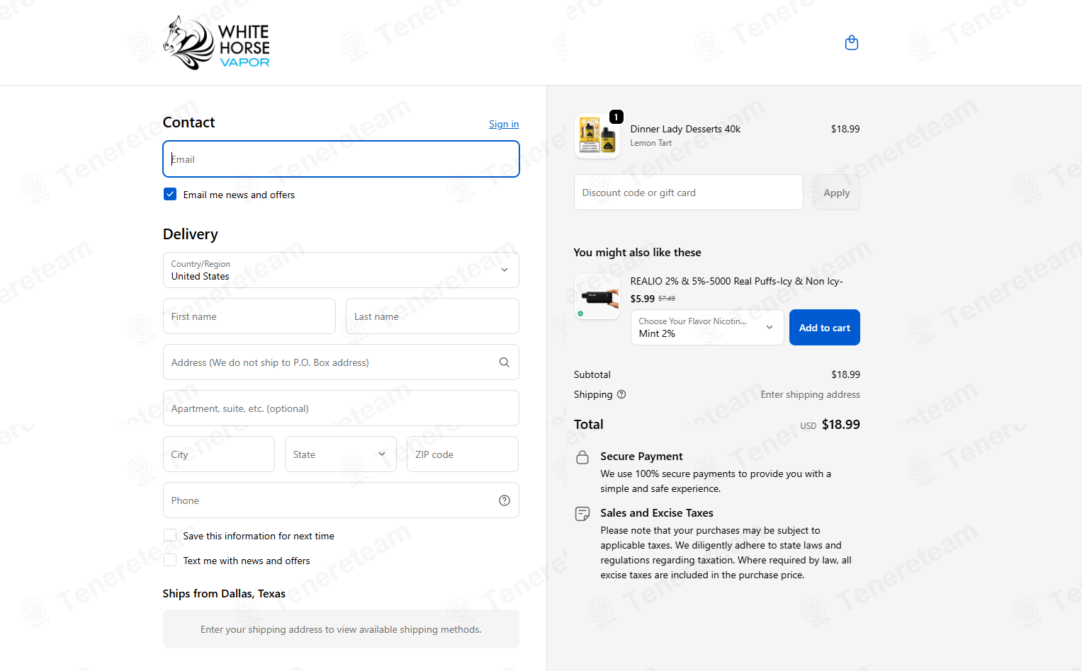 White Horse Vapor Coupons